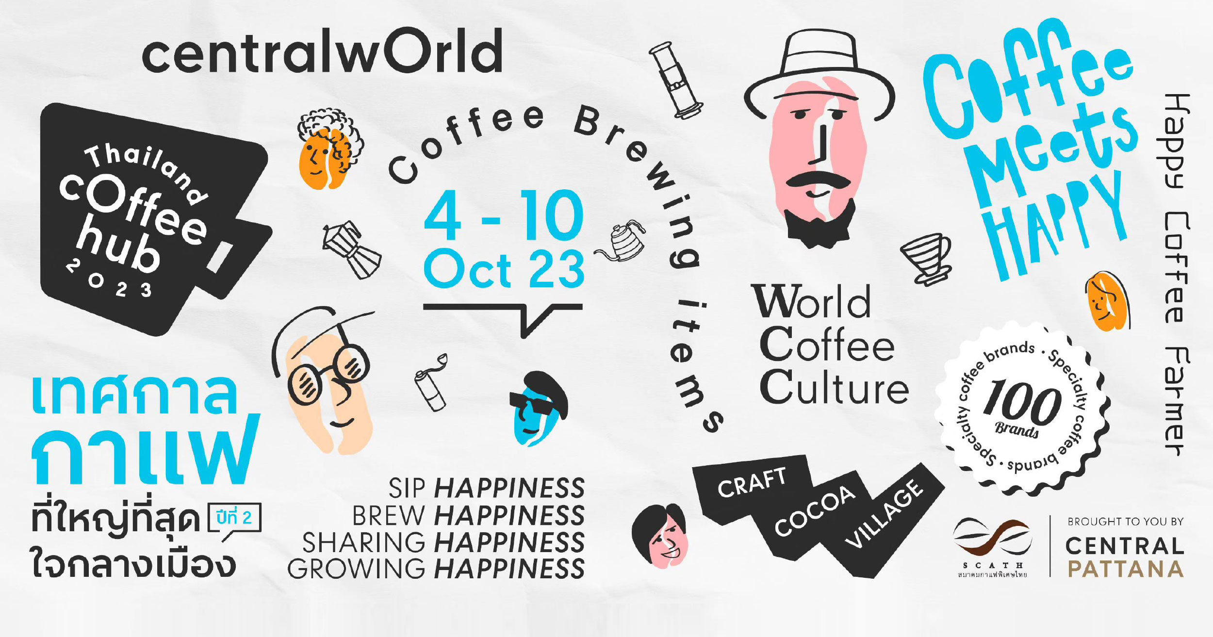 centralwOrld – Thailand cOffee hub 2023 | Tourist Treats